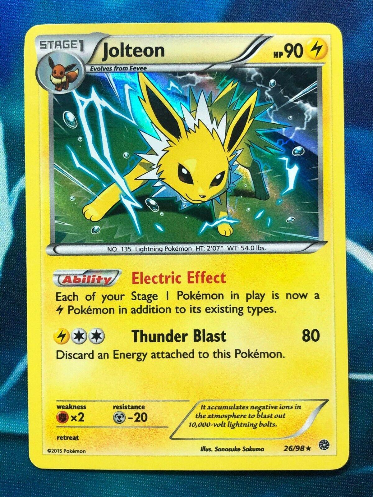 Jolteon #26 Prices | Pokemon Ancient Origins | Pokemon Cards