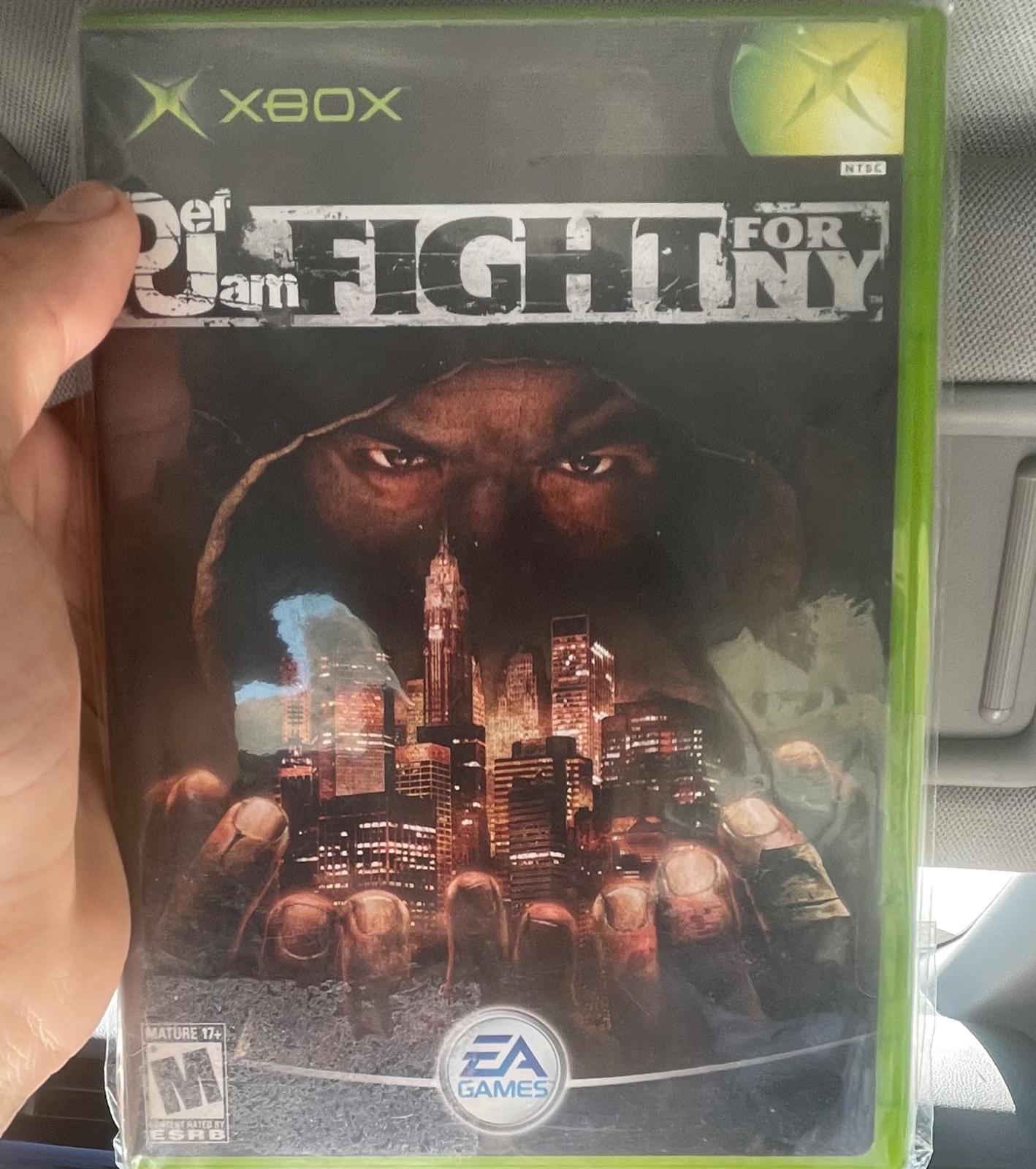 Def Jam Fight for NY | Item, Box, and Manual | Xbox