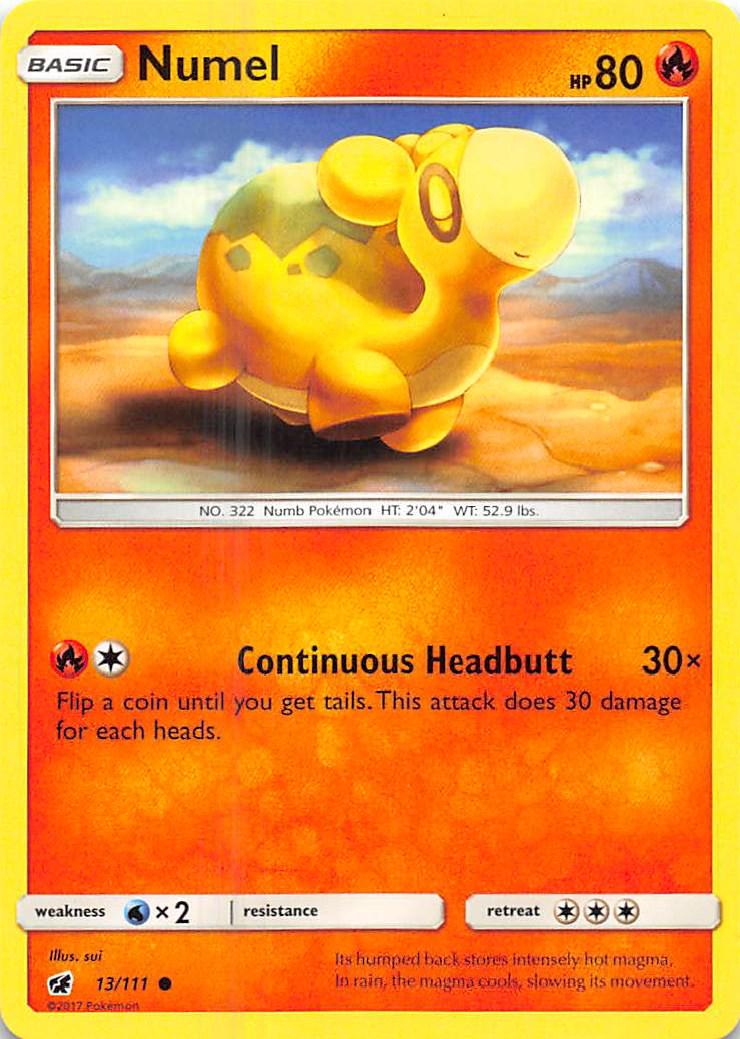 Numel #13 Prices | Pokemon Crimson Invasion | Pokemon Cards