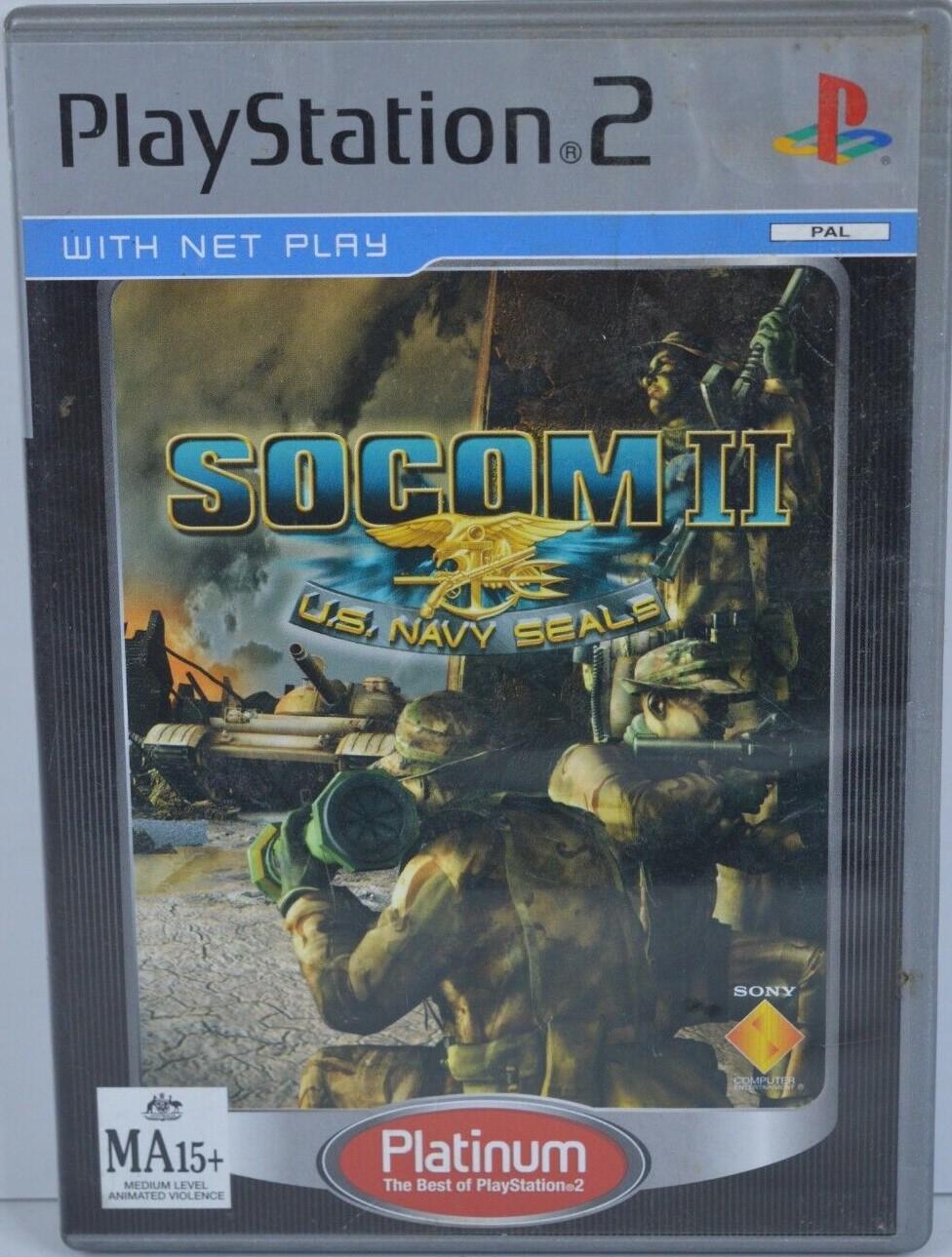 SOCOM II US Navy Seals [Platinum] Precios PAL Playstation 2 | Compara ...