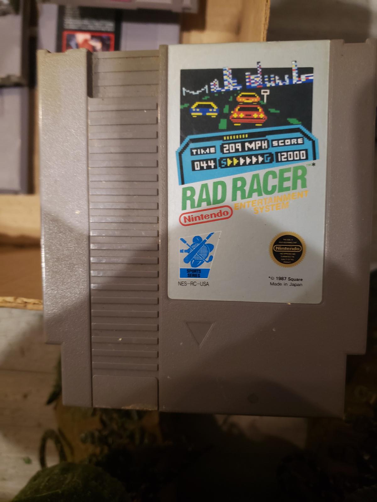 Rad Racer | Item only | NES