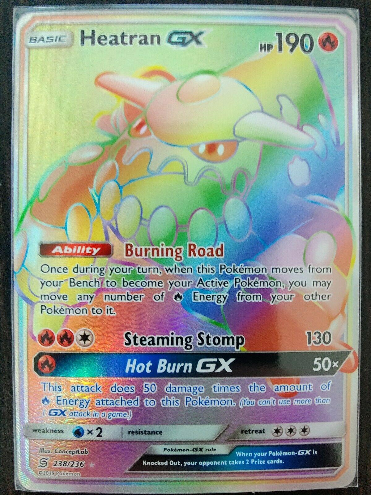 Heatran GX #238 Prices | Pokemon Unified Minds | Pokemon Cards