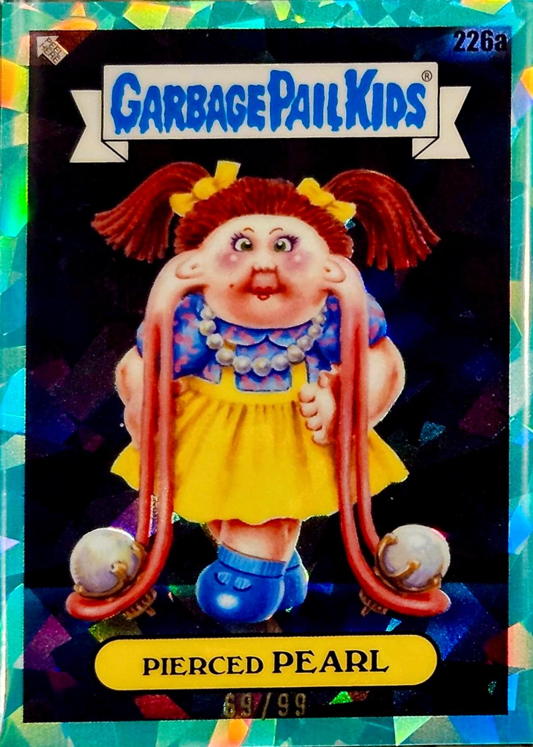 Pierced PEARL [Aqua] #226a Prices | Garbage Pail Kids 2023 Sapphire ...