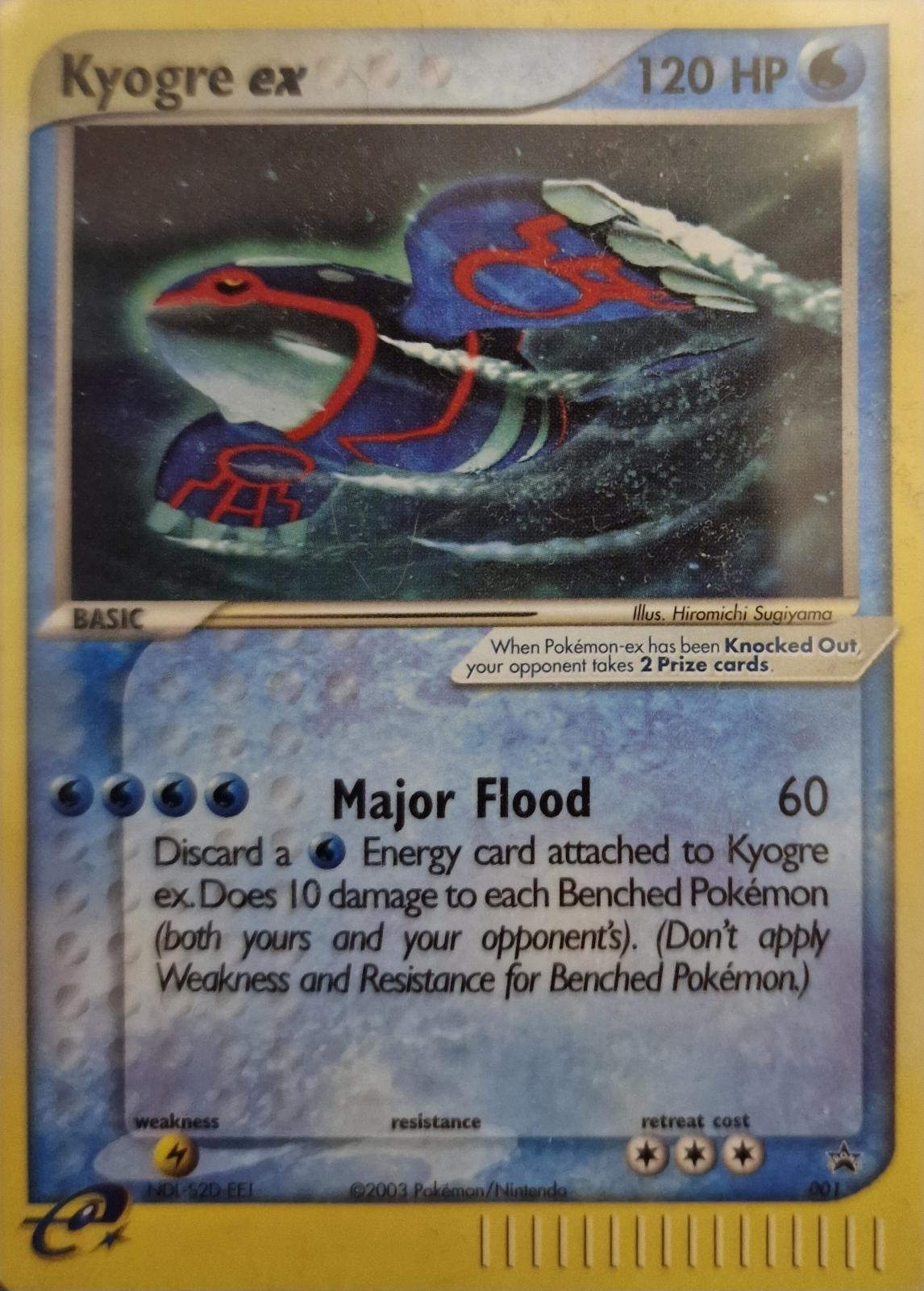 Kyogre Ex [No Dot Code] #1 Prices | Pokemon Promo | Pokemon Cards