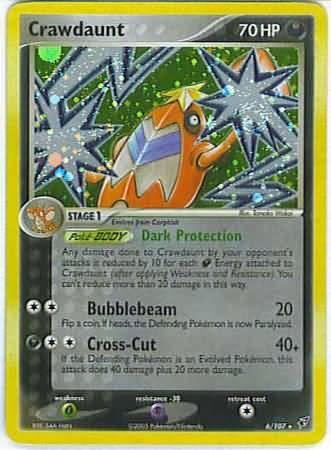 Crawdaunt #6 Prices | Pokemon Deoxys | Pokemon Cards