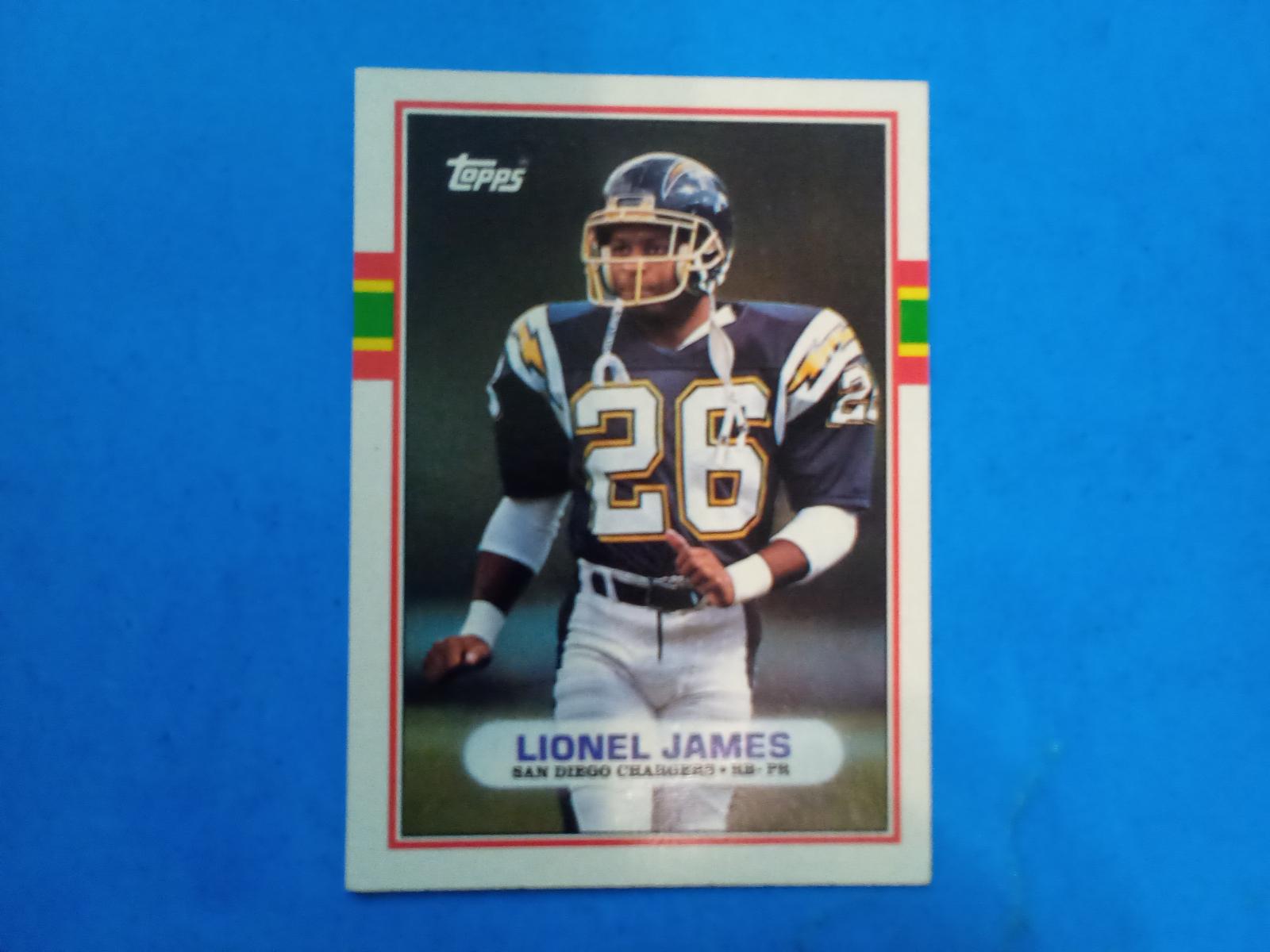 Lionel James | Ungraded | 1989 Topps
