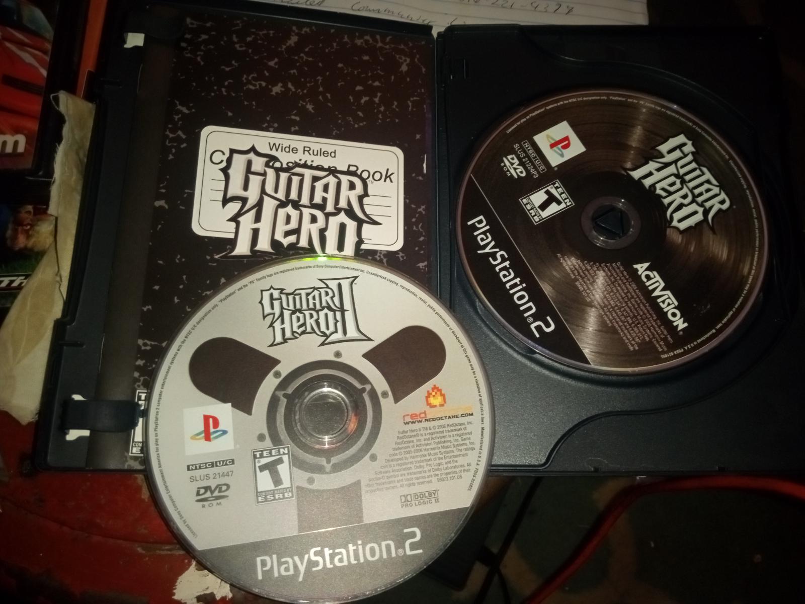 Guitar Hero & Guitar Hero 2 Dual Pack | Item, Box, and Manual ...