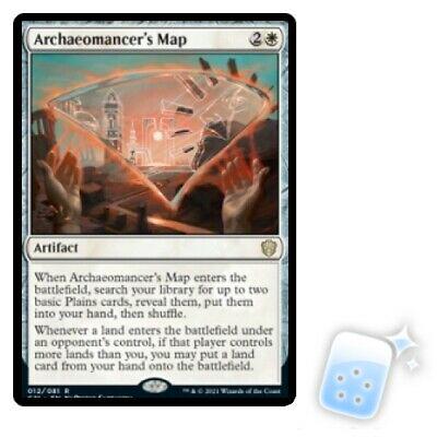 Archaeomancer's Map Prices | Magic Commander 2021 | Magic Cards