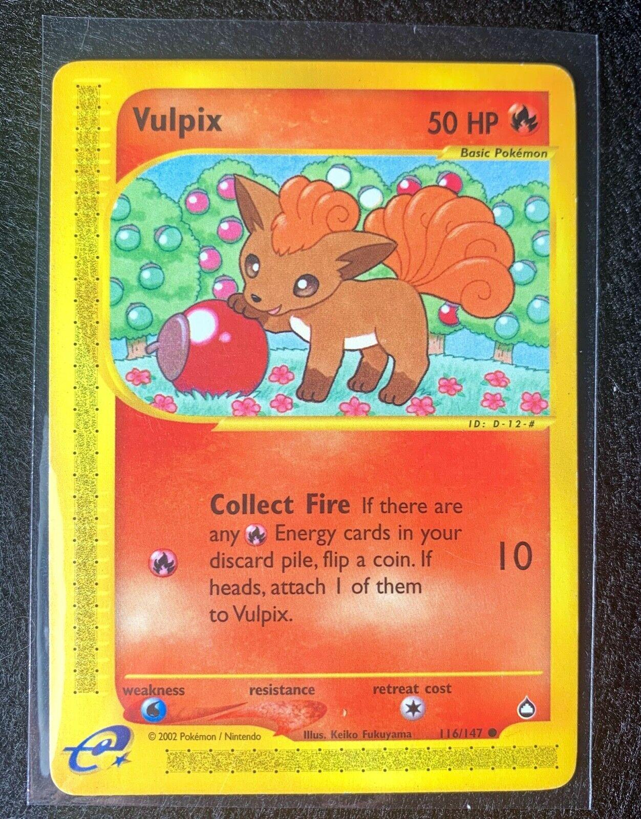 Vulpix #116 Prices | Pokemon Aquapolis | Pokemon Cards