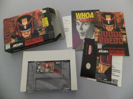 Judge Dredd | Item, Box, and Manual | Super Nintendo