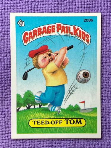 Teed-Off TOM #208b Prices | 1986 Garbage Pail Kids | GPK Cards