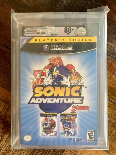 Sonic Adventure 2 Pack | Graded Item, Box, and Manual | Gamecube