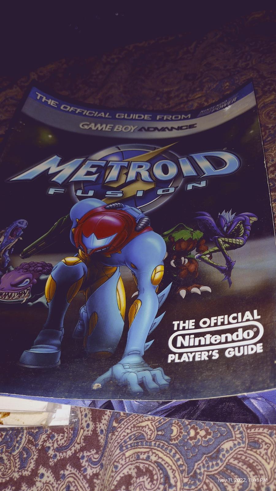 Metroid Fusion Player's Guide | Item, Box, and Manual | Strategy Guide