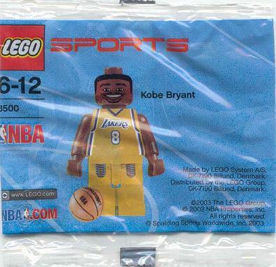 Kobe Bryant #3500 LEGO Set Prices | New, Boxed, Loose Values