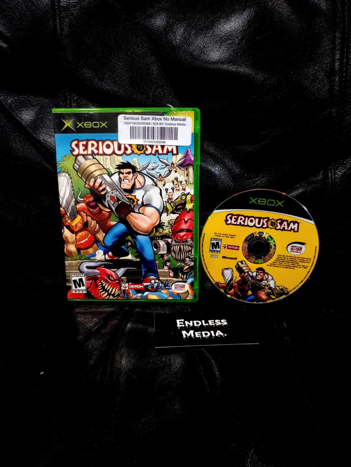 Serious Sam | Item and Box only | Xbox