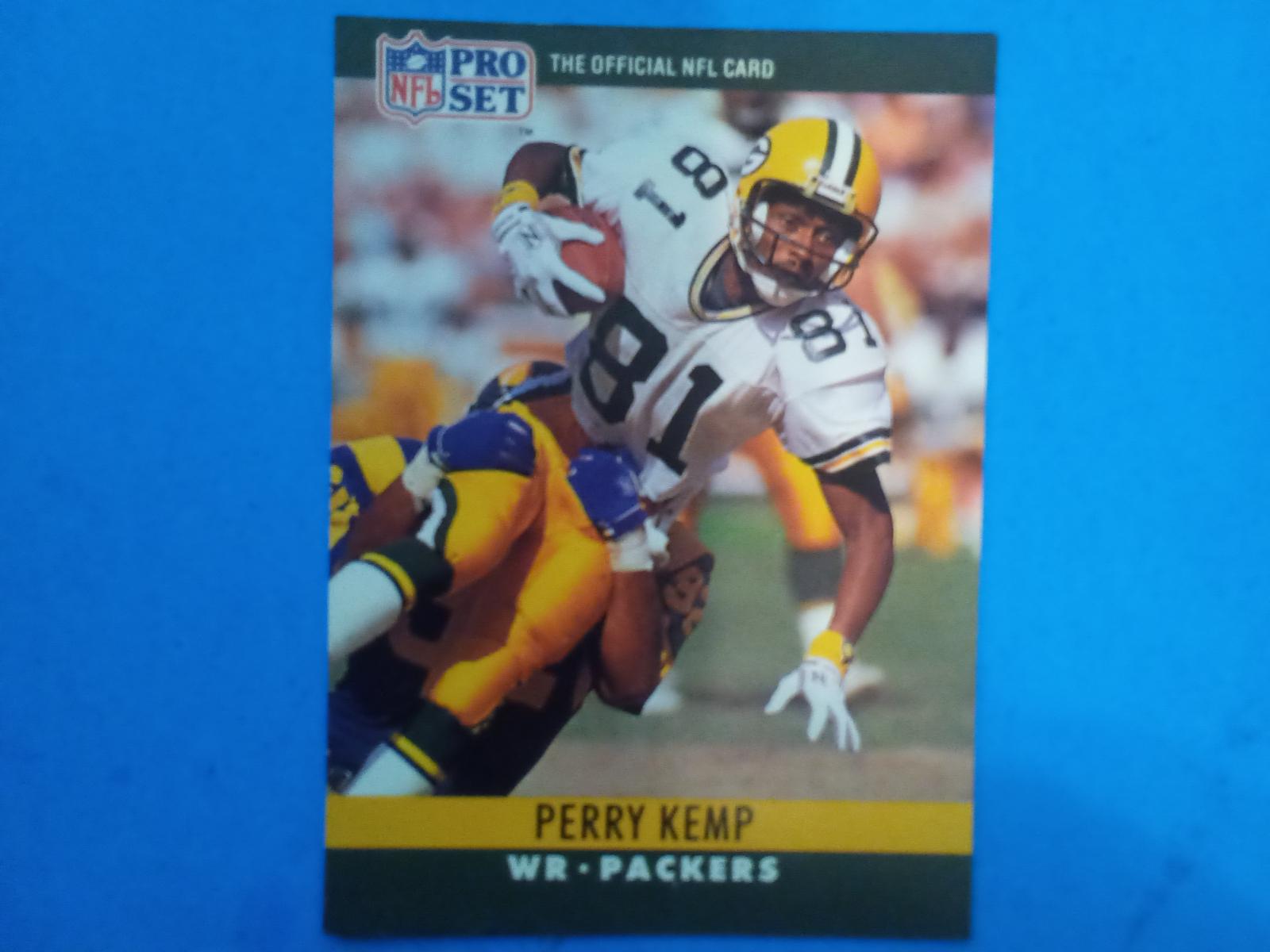 Perry Kemp [Photo on Back Ken Stiles] | Ungraded | 1990 Pro Set