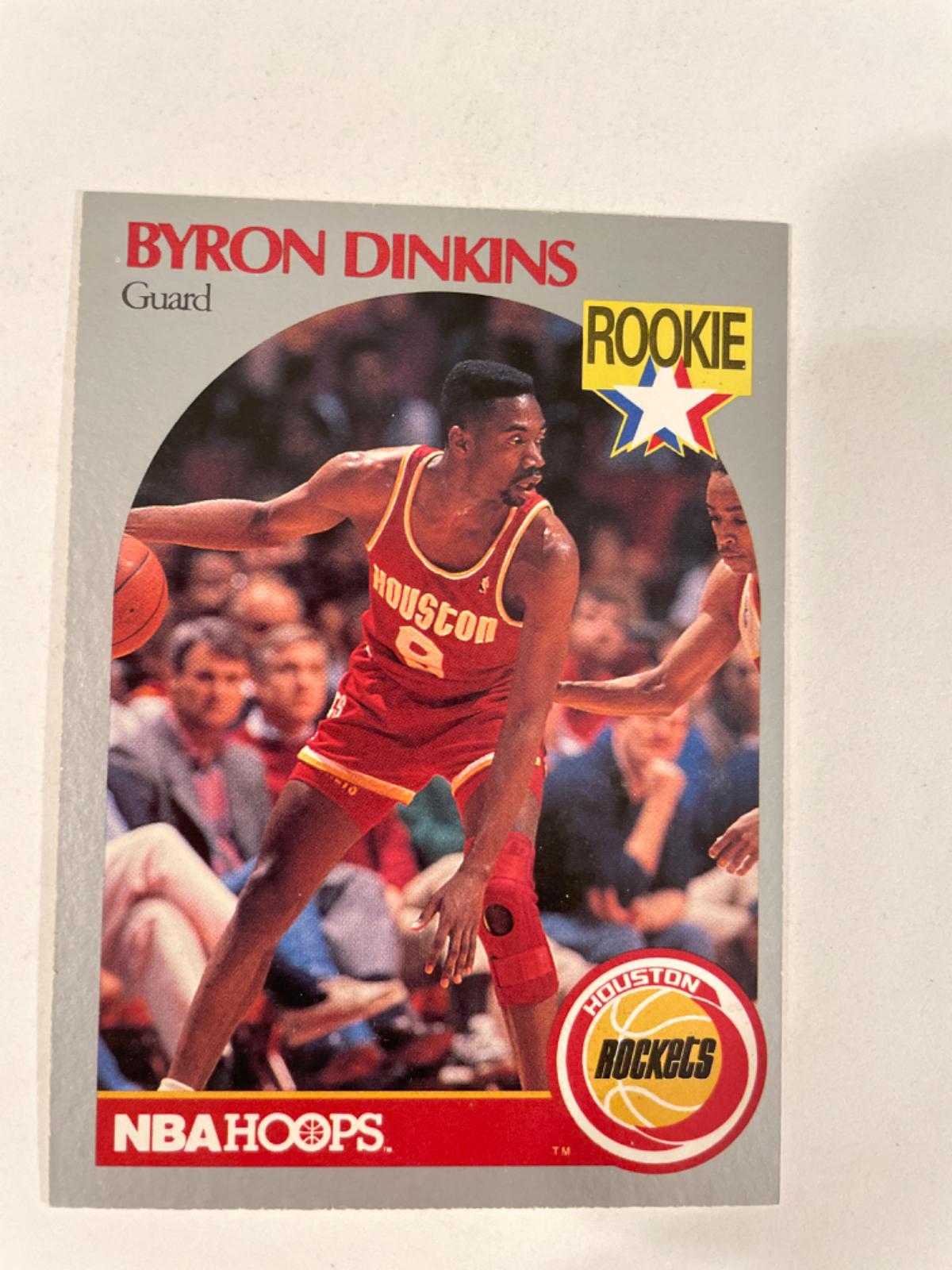 Byron Dinkins | Ungraded | 1990 Hoops