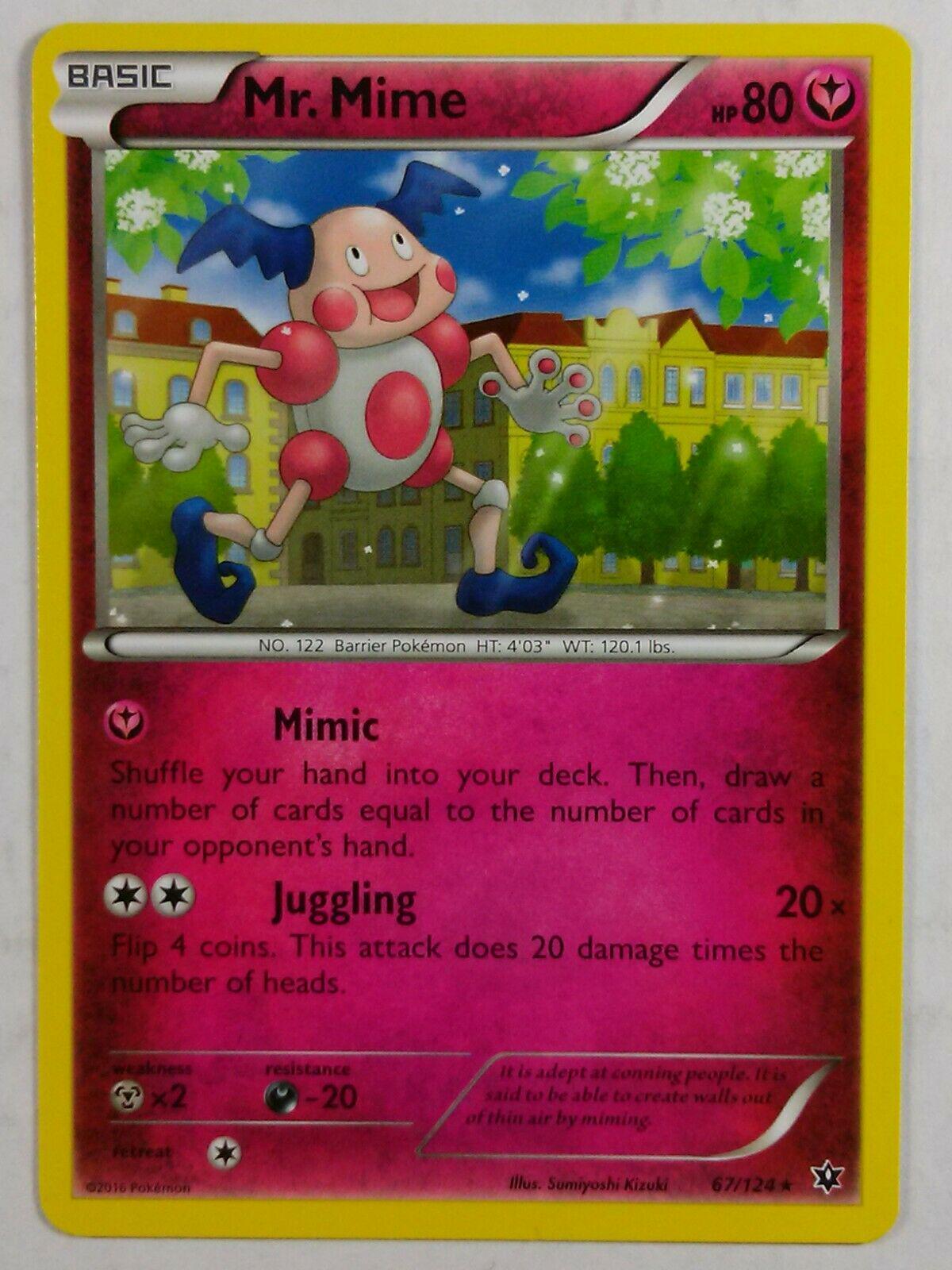 Mr. Mime #67 Prices | Pokemon Fates Collide | Pokemon Cards