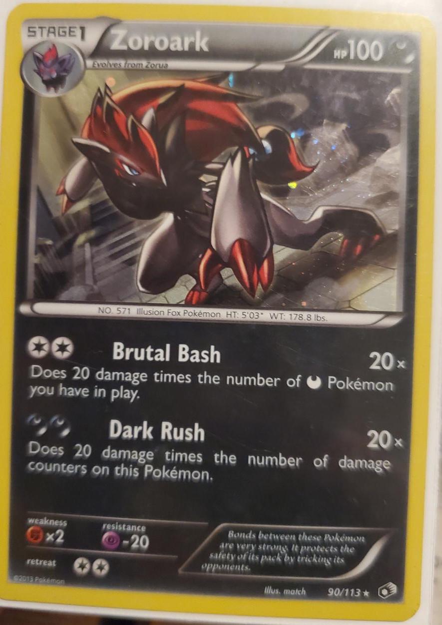 Zoroark [Cosmos Holo] #90 Prices | Pokemon Legendary Treasures ...
