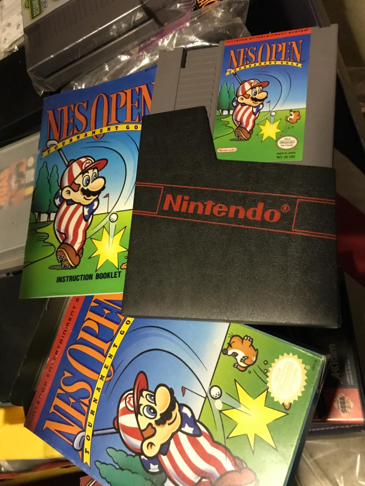 NES Open Tournament Golf | Item, Box, and Manual | NES