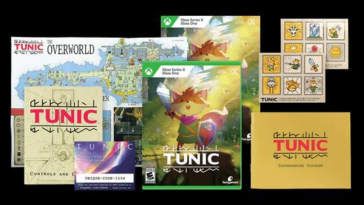 Tunic [Deluxe Edition] | Item, Box, and Manual | Xbox Series X
