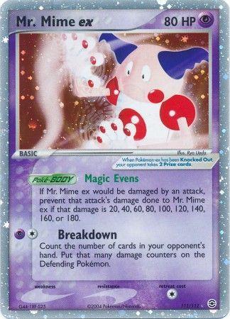 Mr. Mime EX #111 Prices | Pokemon Fire Red & Leaf Green | Pokemon Cards
