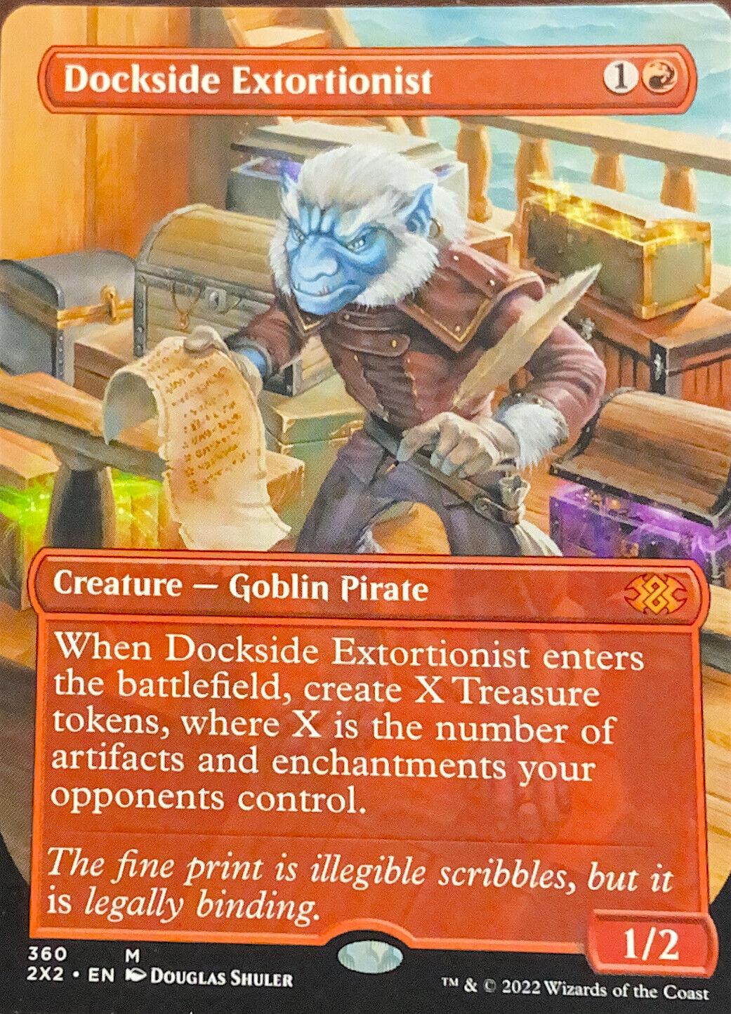 Dockside Extortionist [Borderless] Prices | Magic Double Masters 2022 ...