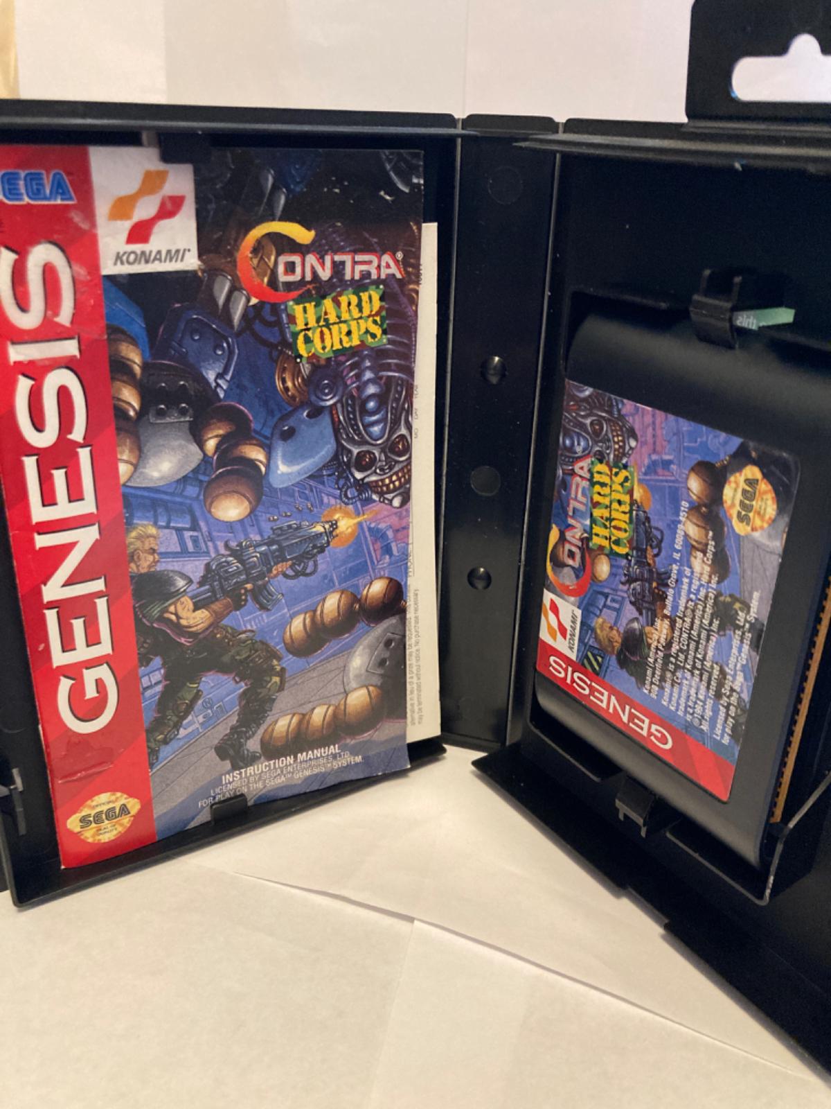 Contra Hard Corps | Item, Box, and Manual | Sega Genesis
