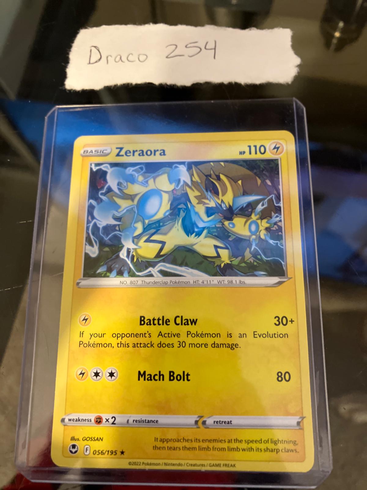 Zeraora | Ungraded | Pokemon Silver Tempest