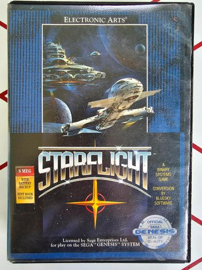 Starflight | Item, Box, and Manual | Sega Genesis