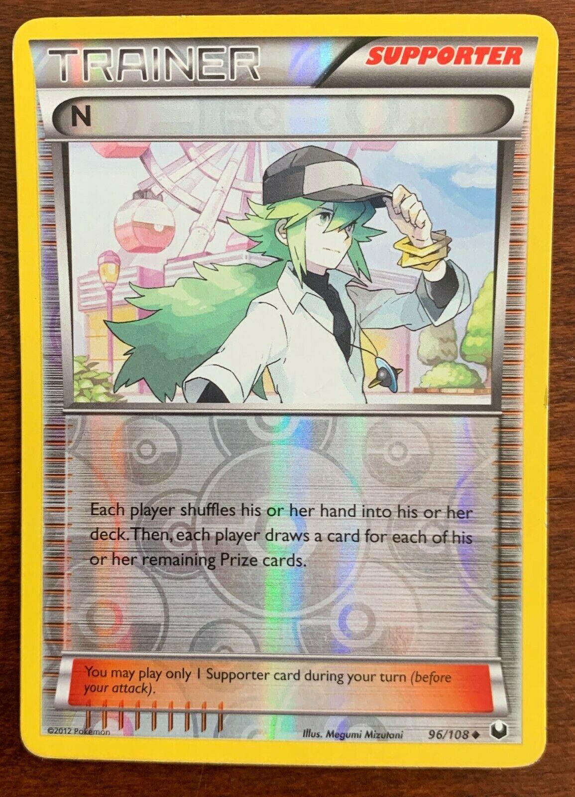 N [Reverse Holo] #96 Prices | Pokemon Dark Explorers | Pokemon Cards