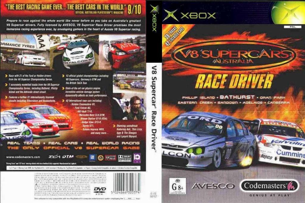 V8 Supercars Australia Race Driver Prices PAL Xbox | Compare Loose, CIB ...