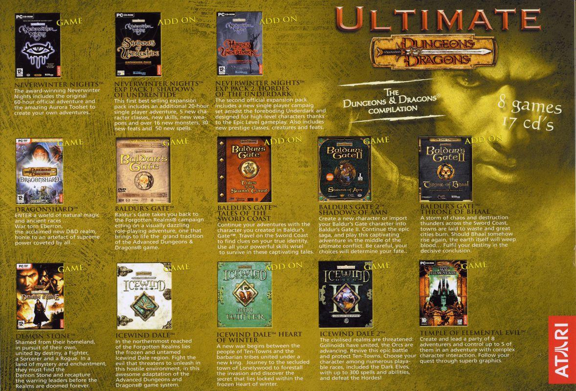 Ultimate Dungeons & Dragons Prices PC Games | Compare Loose, CIB & New ... Ultimate Dungeons & Dragons Prices PC Games | Compare Loose, CIB & New ...