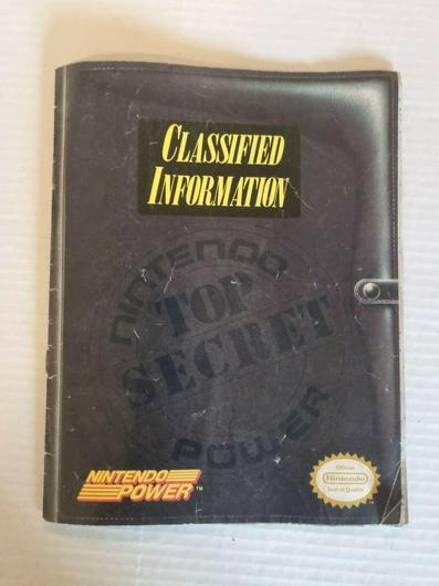 Classified Information | Item, Box, and Manual | Nintendo Power