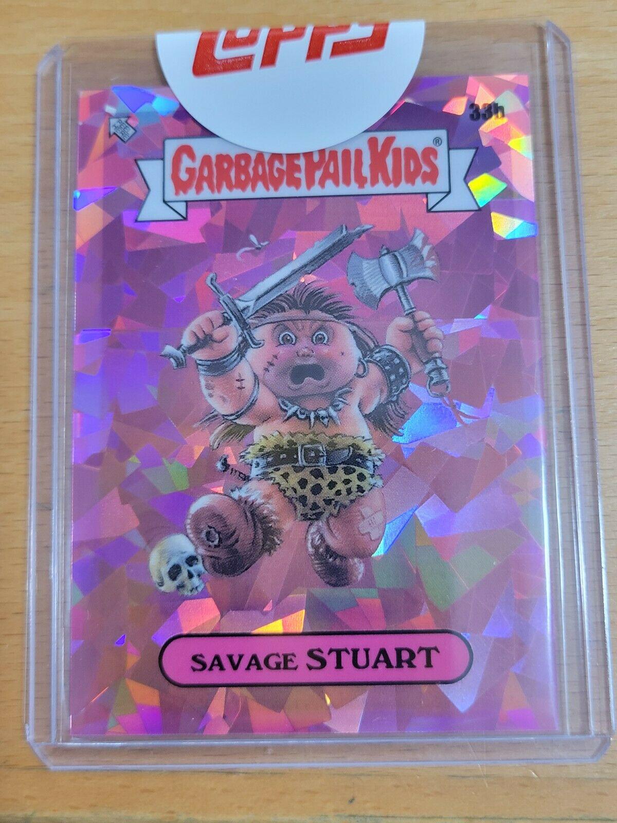 Savage STUART [Pink] #33b Prices | Garbage Pail Kids 2020 Sapphire ...