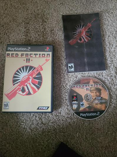Red Faction II | Item, Box, and Manual | Playstation 2
