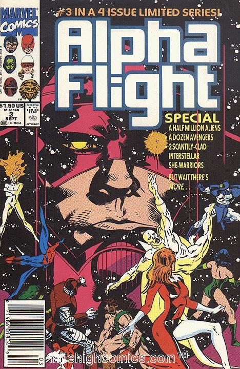 Alpha Flight Special [Newsstand] #3 (1991) Prices | Alpha Flight Series