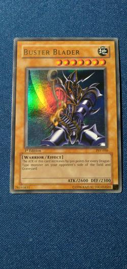 Buster Blader [1st Edition] | Ungraded | YuGiOh Pharaoh's Servant