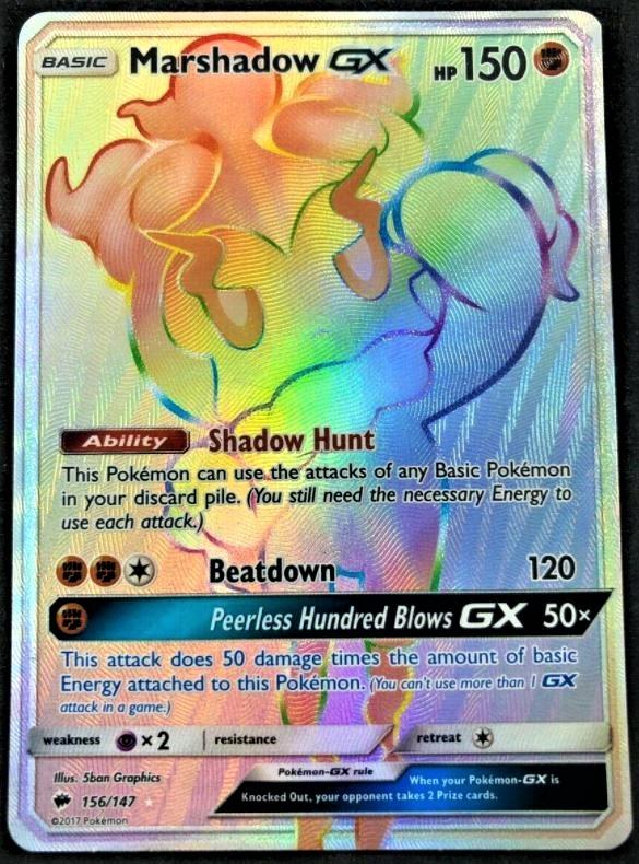 Marshadow GX #156 Prices | Pokemon Burning Shadows | Pokemon Cards