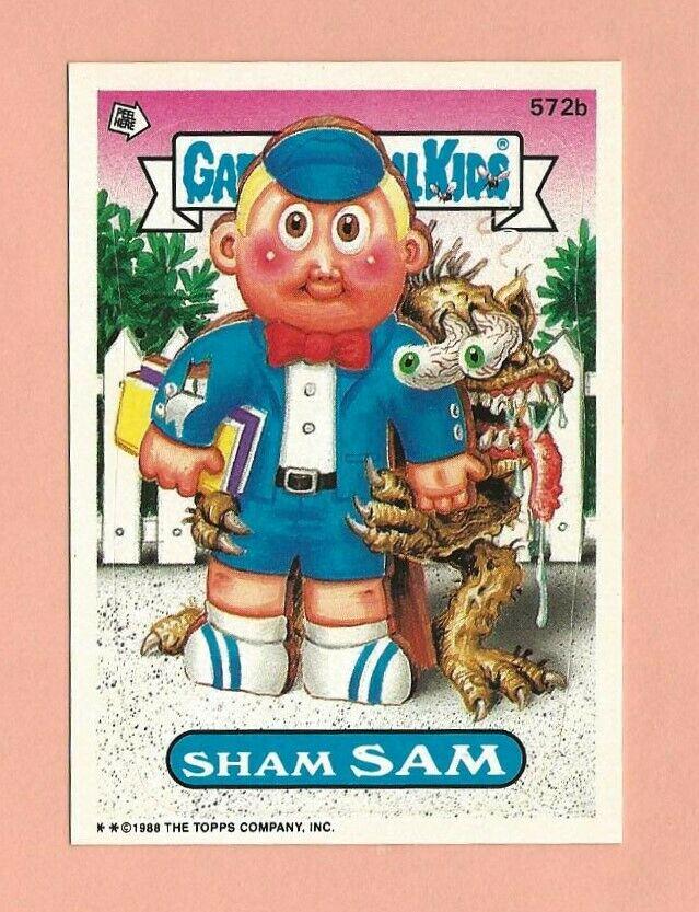 Sham SAM #572b Prices | 1988 Garbage Pail Kids | GPK Cards