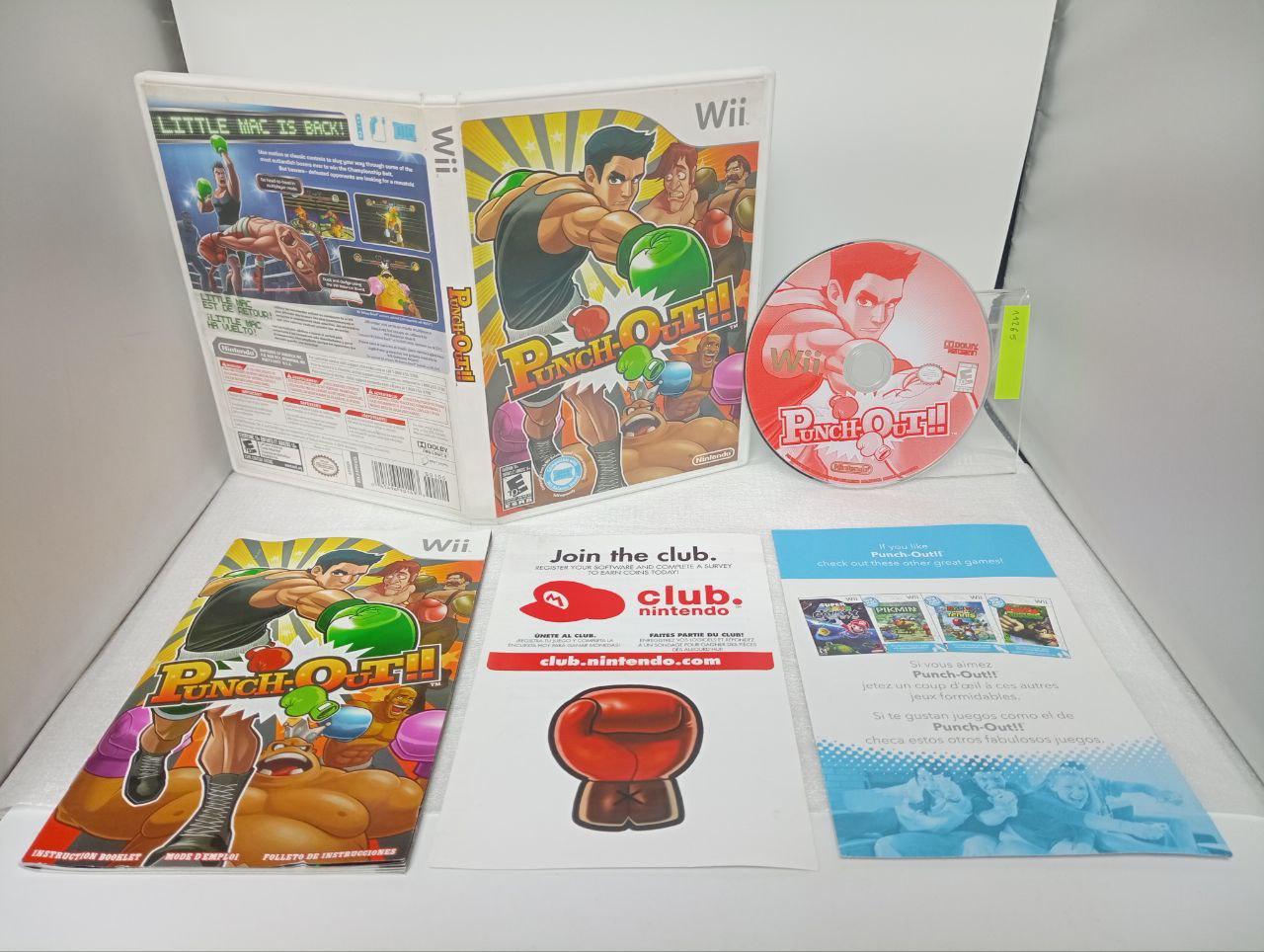 Punch-Out | Item, Box, and Manual | Wii
