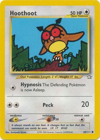 Hoothoot #60 Prices | Pokemon Neo Genesis | Pokemon Cards
