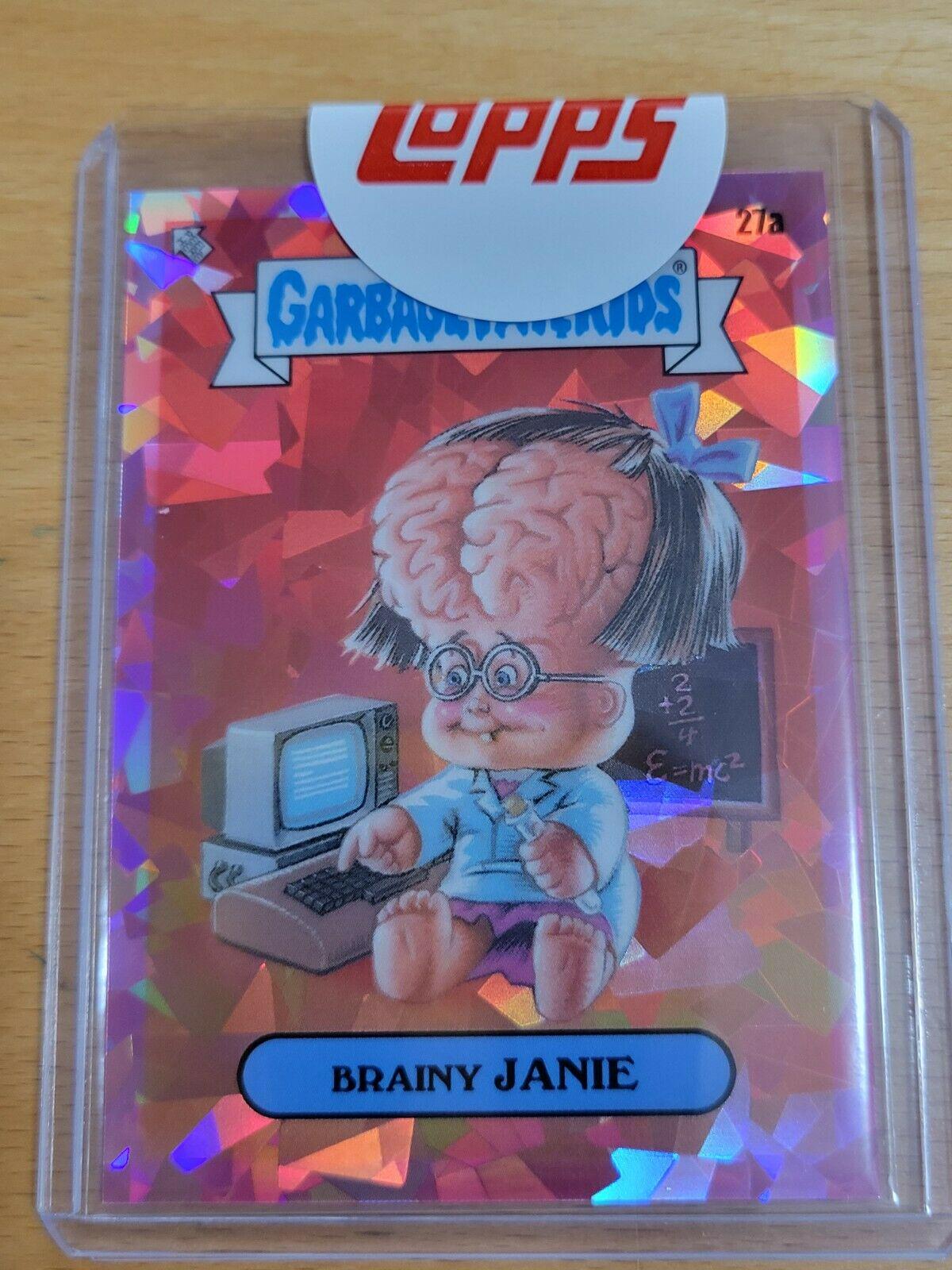Brainy JANIE [Pink] #27a Prices | Garbage Pail Kids 2020 Sapphire ...