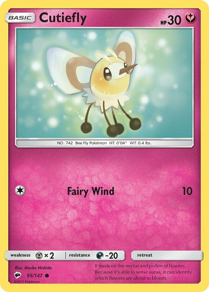Cutiefly #95 Prices | Pokemon Burning Shadows | Pokemon Cards