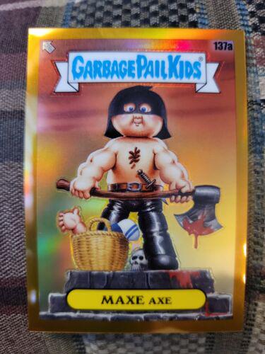 MAXE AXE [Gold] #137a Prices | 2021 Garbage Pail Kids Chrome | GPK Cards