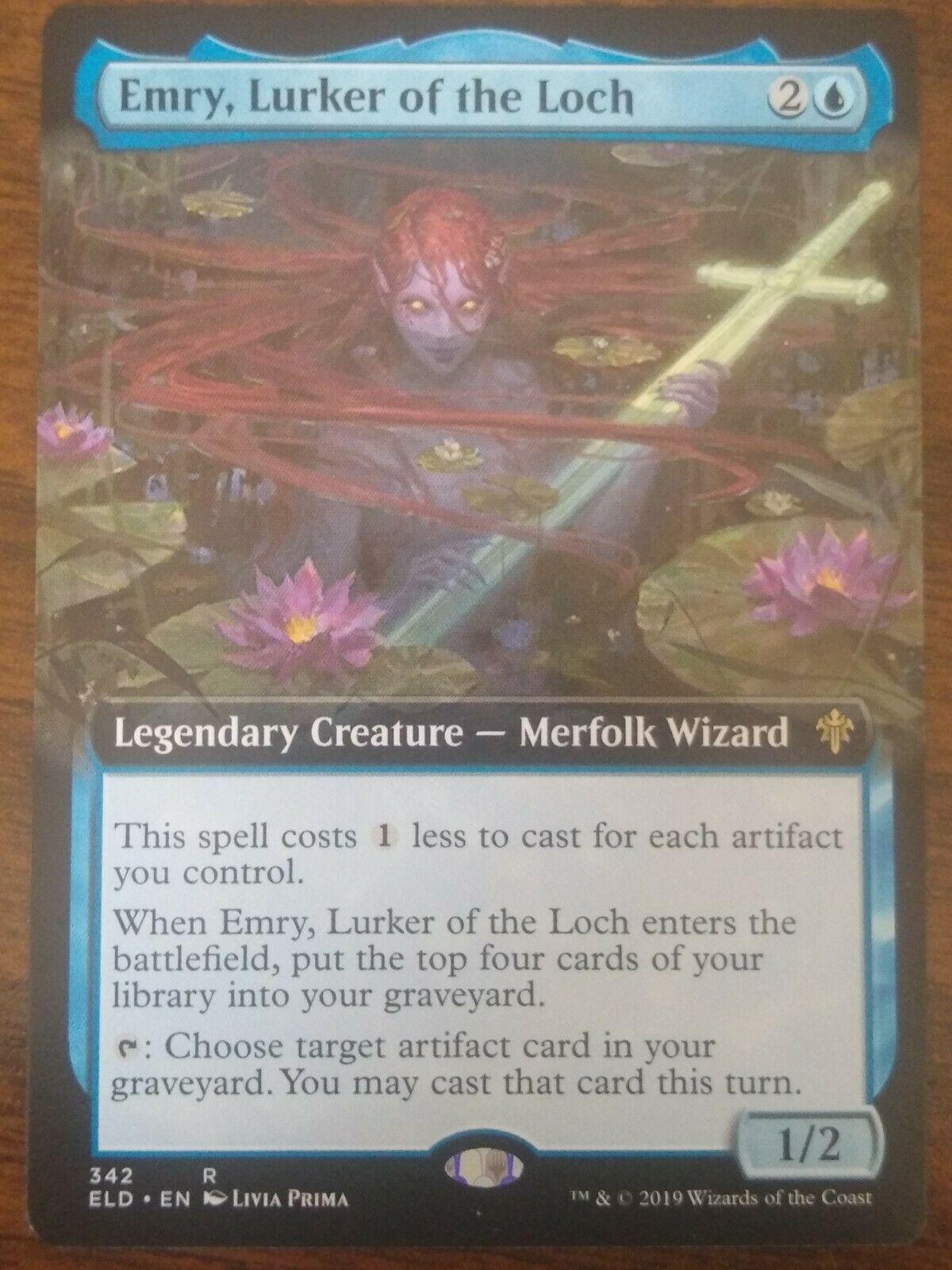 Emry, Lurker of the Loch [Extended Art] Prices | Magic Throne of ...