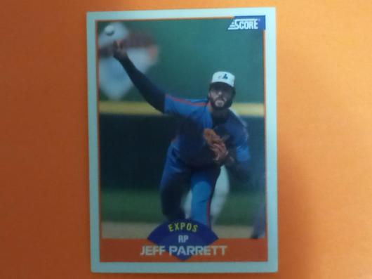 Jeff Parrett | Ungraded | 1989 Score