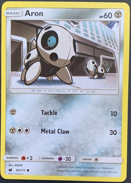 Aron #65 Prices | Pokemon Crimson Invasion | Pokemon Cards