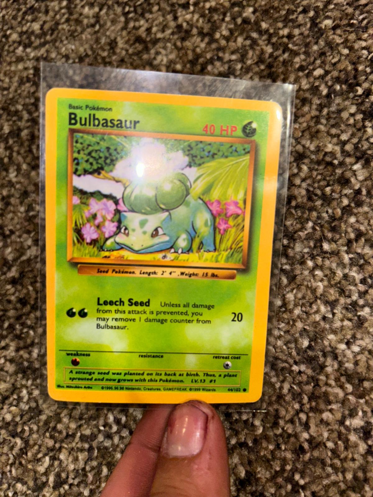 Bulbasaur [1st Edition] | Ungraded | Pokemon Base Set