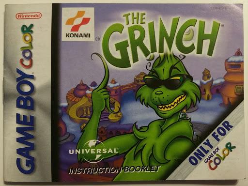 The Grinch | Manual only | GameBoy Color